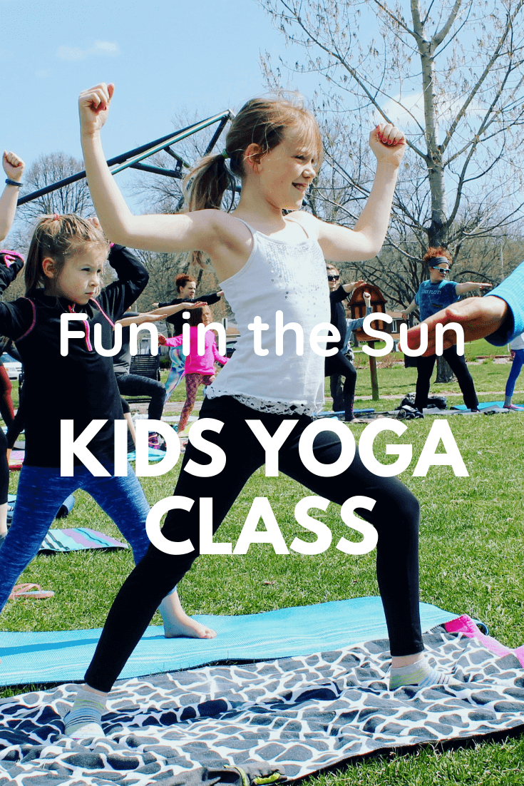 Fun in the Sun Kids Yoga Class at Athleta - Go Go Yoga For Kids