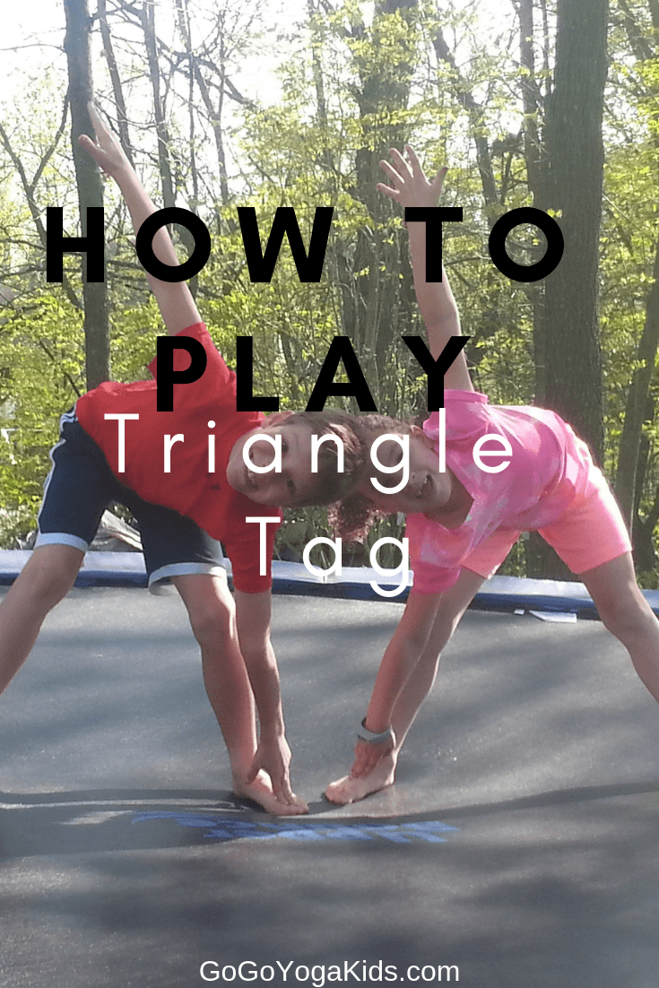 Yoga Games for Kids : Yoga Triangle Tag - Go Go Yoga For Kids